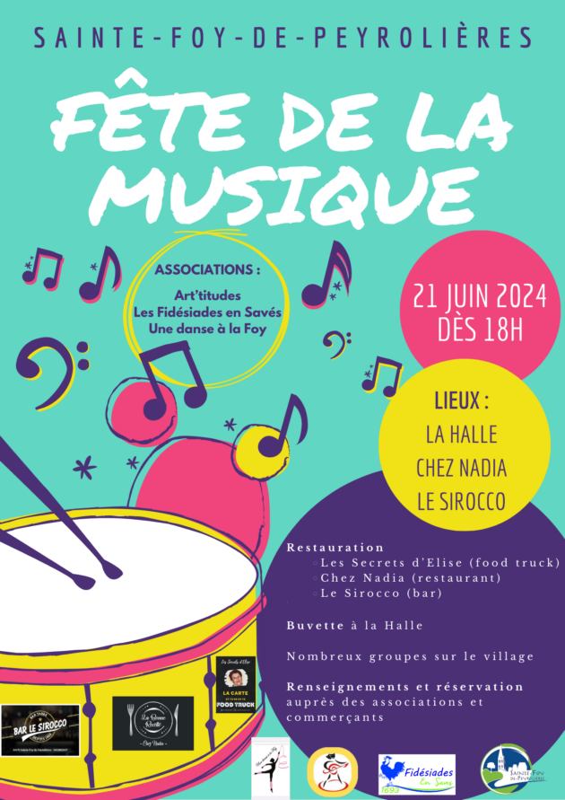 Fête de la musique | Mairie de Sainte-Foy-de-Peyrolières Fête de la musique | Mairie de Sainte-Foy-de-Peyrolières